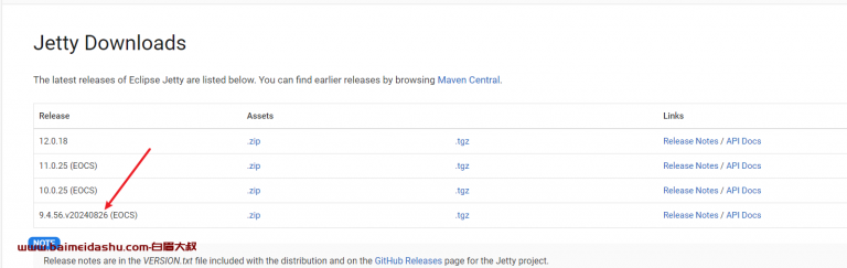 Windows环境下Jetty的下载与安装-白眉大叔